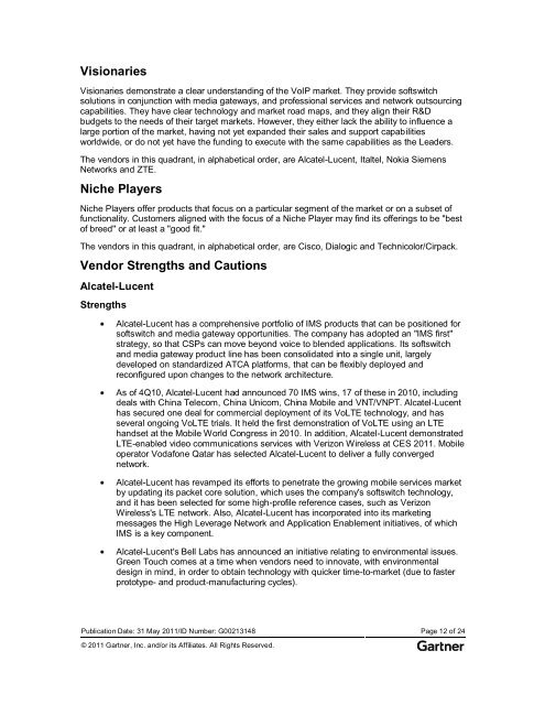 Visionaries Visionaries d