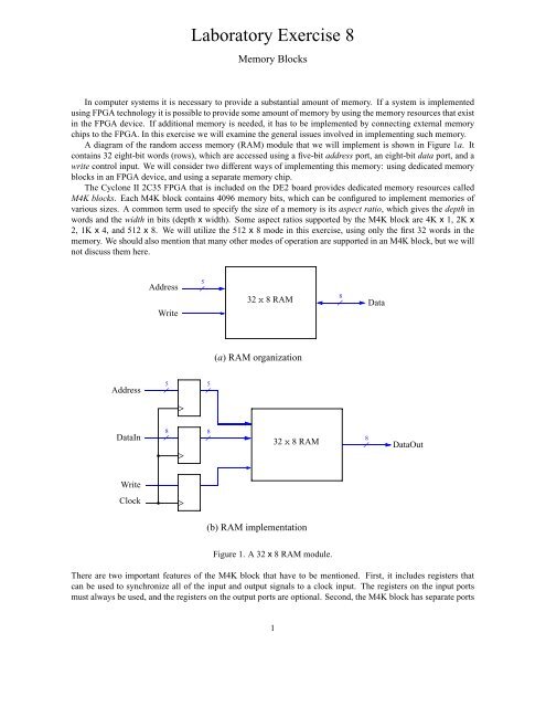 Laboratory Exercise 8 - FTP - Altera