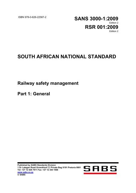 View a .pdf document (328.0 KB). - Railway Safety Regulator