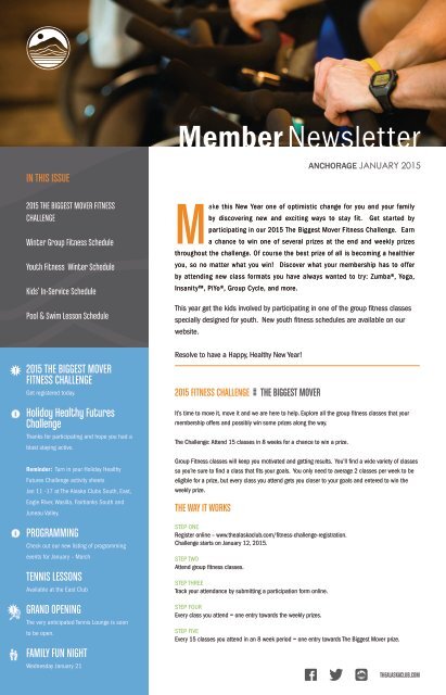 Member Newsletter