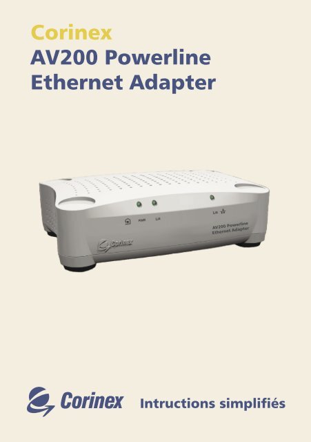 Corinex AV200 Powerline Ethernet Adapter