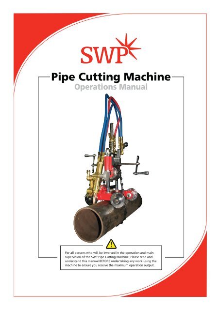 Pipe Cutting Machine - SWP