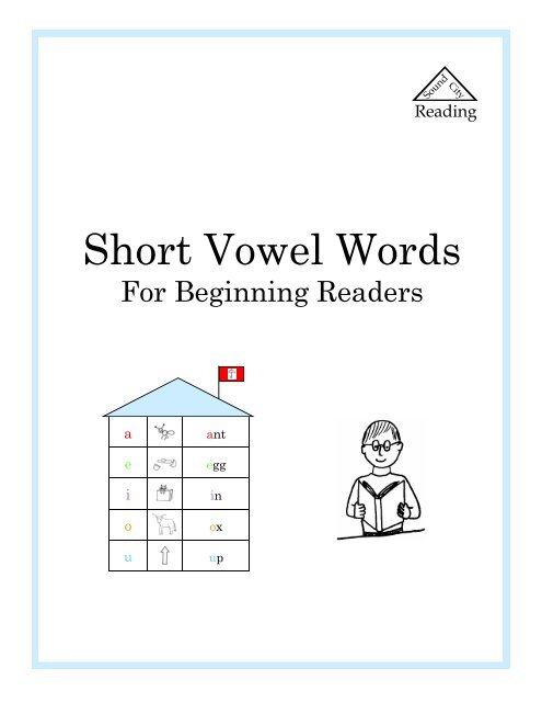 Short Vowel Words - Sound City Reading