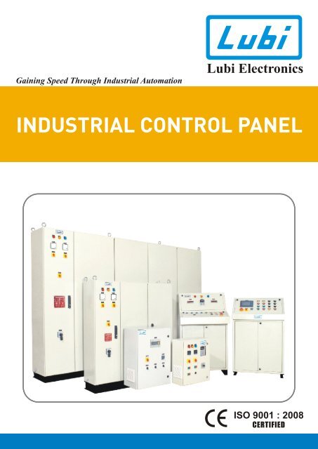 CONTROL PANEL CATALOGUE.cdr - Lubi Electronics