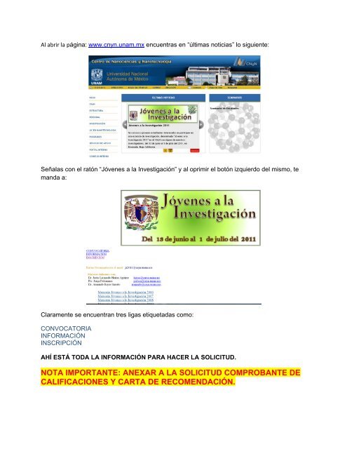 leer primero la guia - CNyN - UNAM