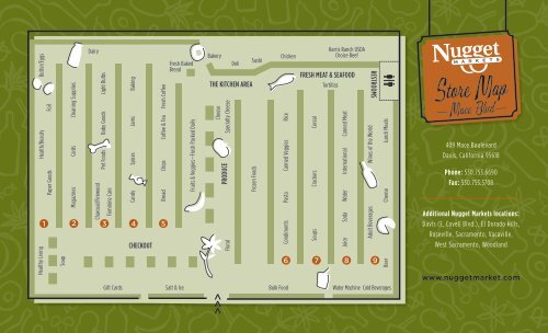 Store Map - Nugget Market