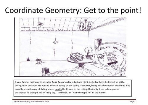 Coordinate Geometry: Get to the point! - Project Maths