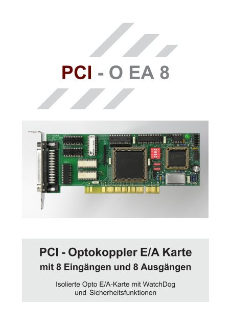 Dokumentation zur Karte - Kolter Electronic
