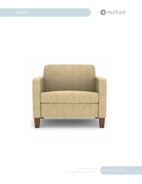 Sieste Brochure - Nurture by Steelcase