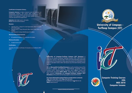 University of Limpopo - Turfloop Campus (ICT)