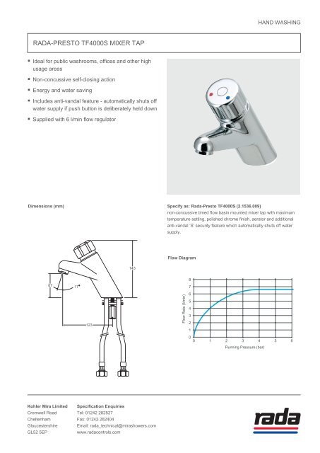 Rada-PRESTo TF4000S MIxER TaP