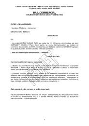 1 PROMESSE DE BAIL COMMERCIAL DE LOCAUX NUS ... - CN2i