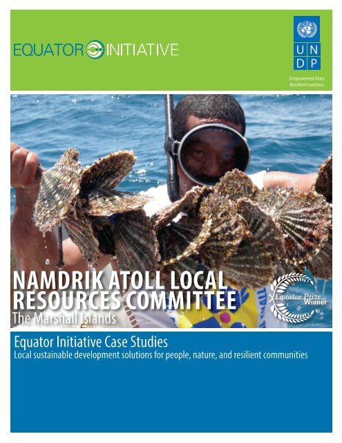 namdrik atoll local resources committee - The GEF Small Grants ...