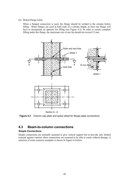 Column Splice Connections