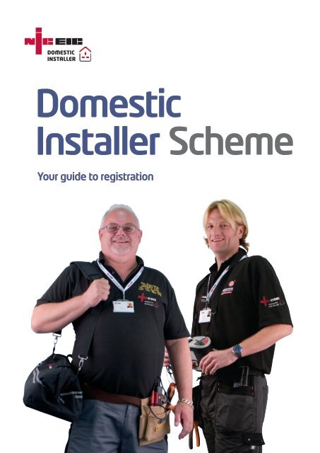 Your route to registration Decision by NICEIC Installer informed of ...