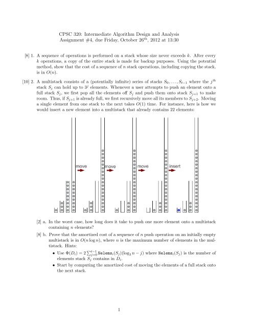 Assignment #4 - Ugrad.cs.ubc.ca