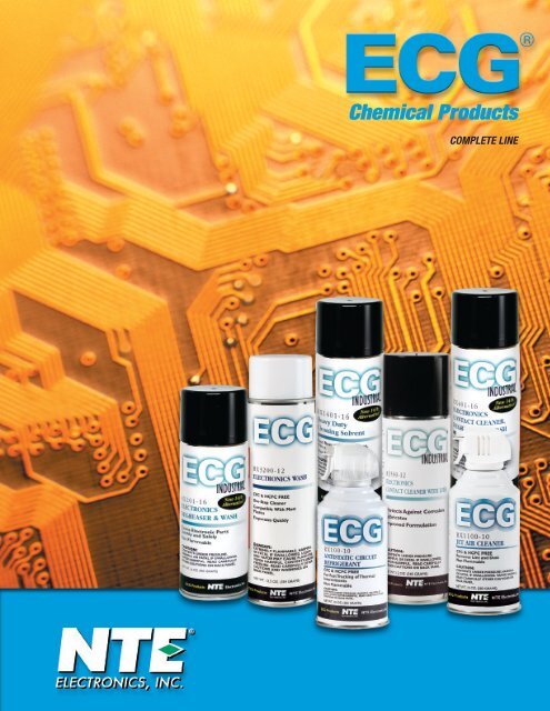 Chemical Products COMPLETE LINE - NTE Electronics