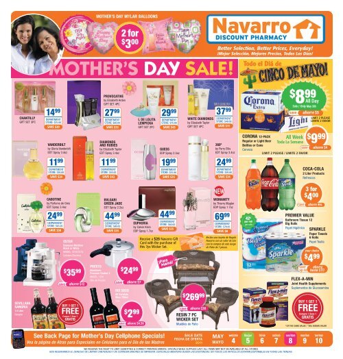 MOTHER'S DAY SALE! - Navarro.com