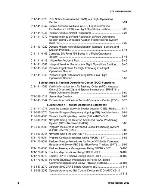 STP 1-15P14-SM-TG 011-141
