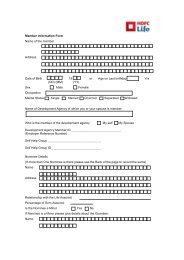 Claim Form - HDFC Life