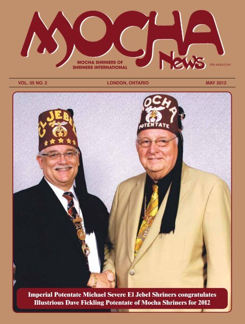 Imperial Potentate Michael Severe El Jebel ... - Mocha Shriners