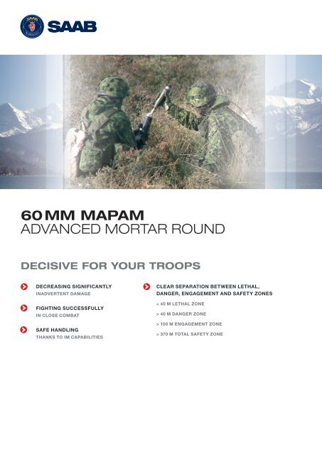 MAPAM 60 mm brochure - Saab
