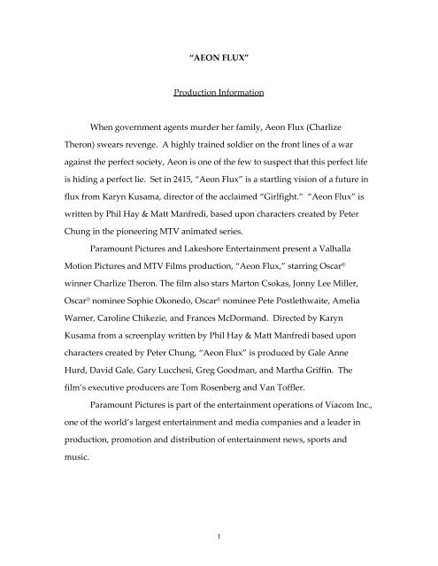 Production Notes - Hollywood Jesus