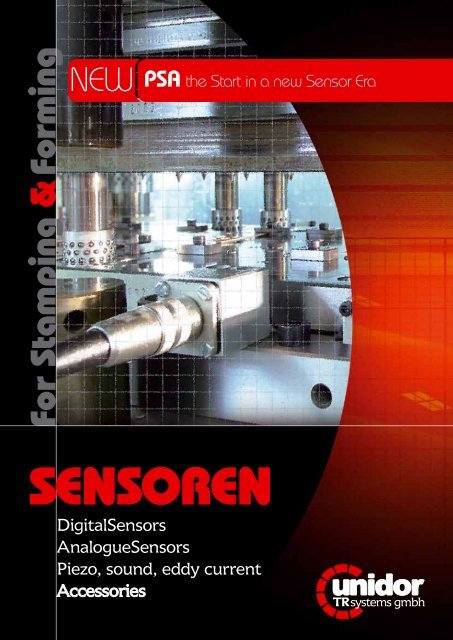 Sensor catalog - Unidor