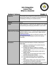 Arts Integration Lesson Plan Pendulum Painting Subject: Science ...