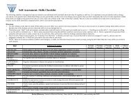 Self-Assessment: Values Checklist