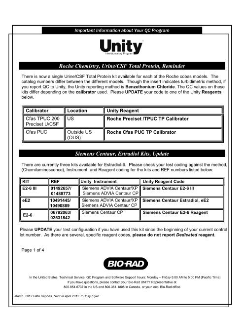 Important Information About Your QC Program - QCNet