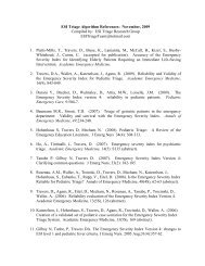 Appendix B. ESI Triage Algorithm, v.4 - Vcall.com