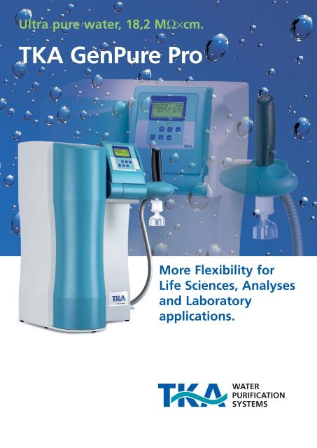 TKA GenPure Pro - Wenk Lab Tec