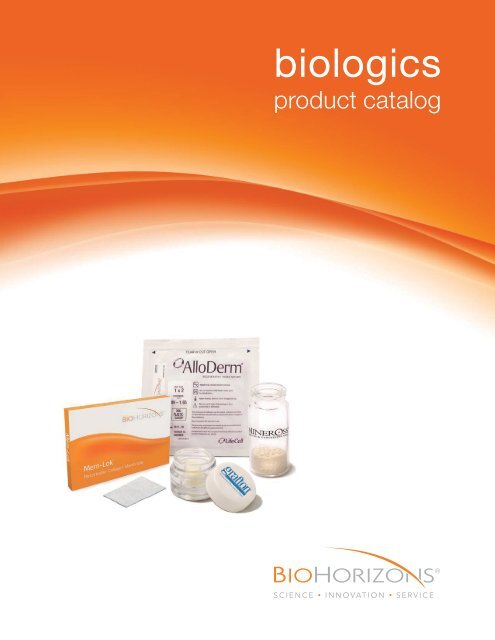 download catalog - BioHorizons