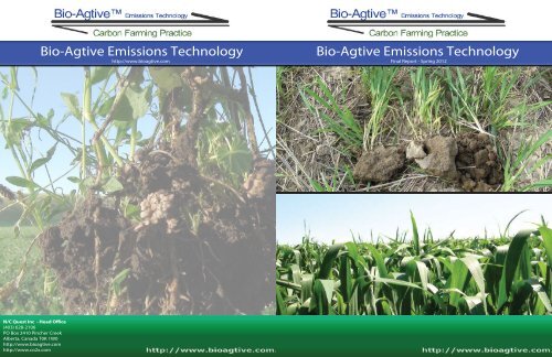 Bio-Agtive Emissions Technology Bio-Agtive Emissions Technology