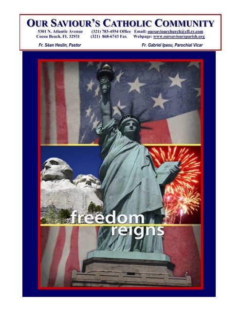 OUR SAVIOUR'S CATHOLIC COMMUNITY