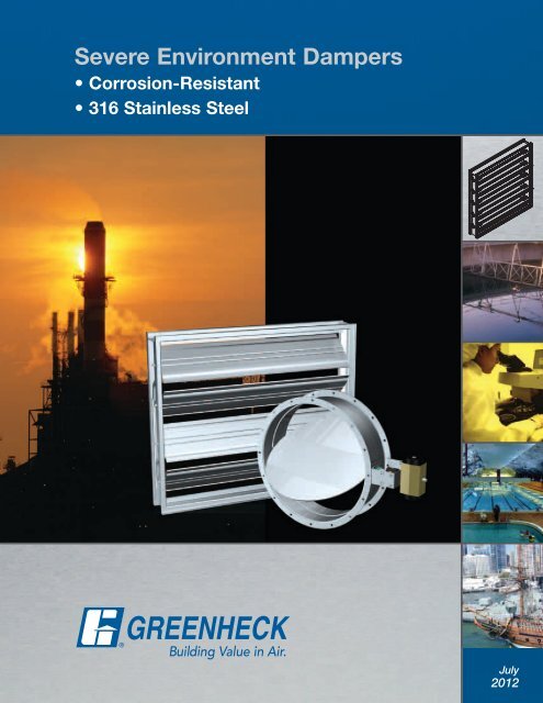 Severe Environment Dampers - Greenheck