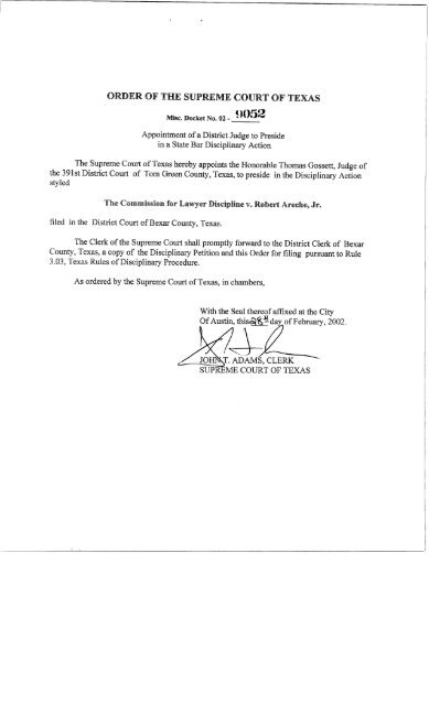 SIGNED - Supreme Court of Texas