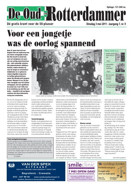 Jaargang 7, nr 9, week 18 - De Oud Rotterdammer