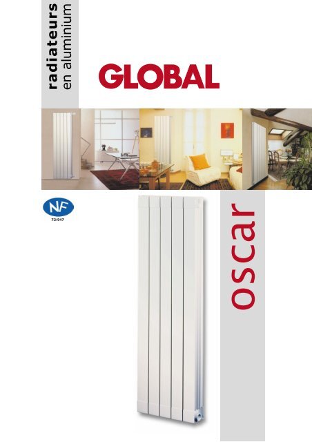 radiateurs en aluminium - Global