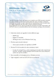 Operation Software: ARCOS Config - 2wcom