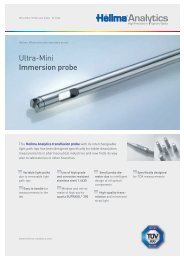 Safety Data Sheet - Hellma Analytics