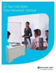 Seismic Installation of Fan-Coil Units and Blower-Coil ... - Enviro-Tec