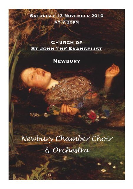 programme 2010-11 - The Music of Edward Lambert