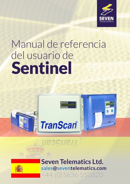 Manual de referencia del usuario de TranScan ... - Seven Telematics