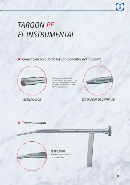 TARGON PF EL INSTRUMENTAL