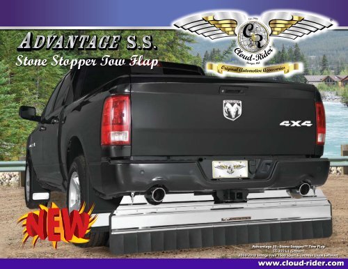Advantage S.S. - Stone Stopper Tow Flap - Cloud-Rider