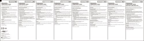freegenol temporary pack freegenol temporary pack ... - Servident