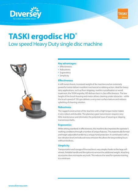 UK Master Version - TASKI Diversey