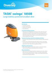 TASKI vacumat 44 T - TASKI Diversey